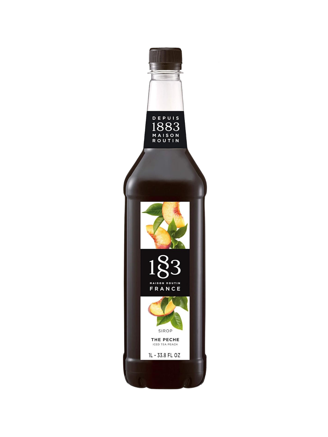 1883 Iced Tea Peach Syrup (1000ml/33.8oz) – Eight Ounce Coffee