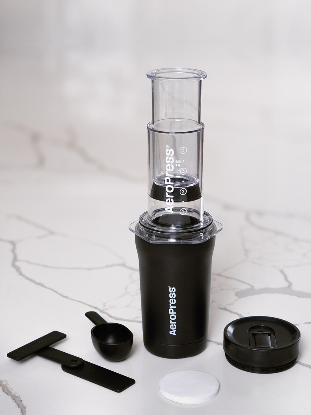 AeroPress Go Plus Travel System – Eight Ounce Coffee