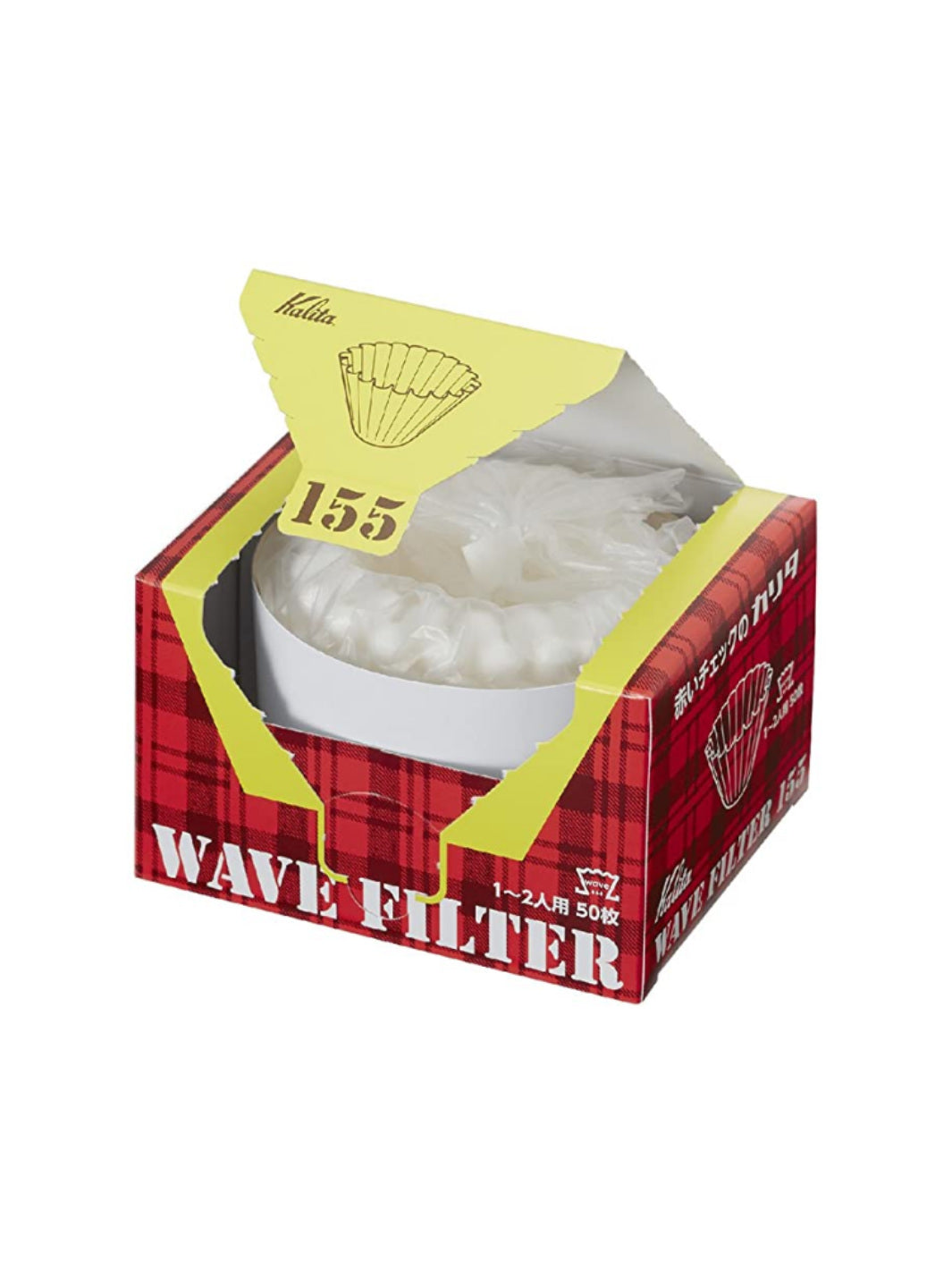 KALITA Wave 155 Filters (50-Pack) – Eight Ounce Coffee