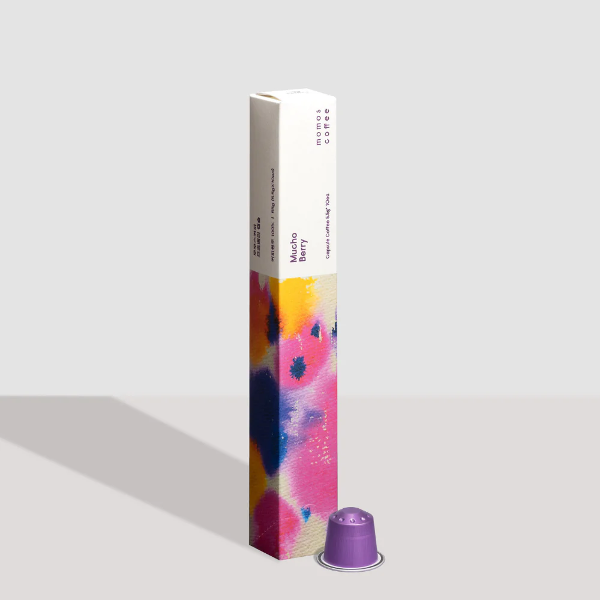 Momos Coffee - Mucho Berry Espresso Blend (Box of 10) – Eight Ounce Coffee