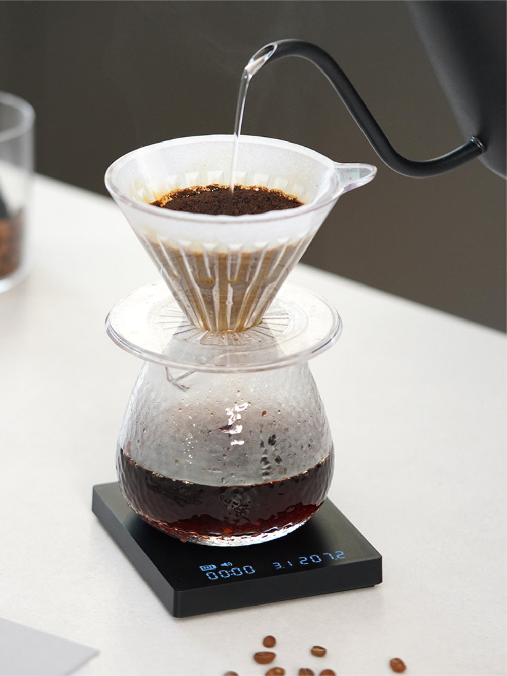 TIMEMORE Black Mirror Mini Coffee Scale – Eight Ounce Coffee