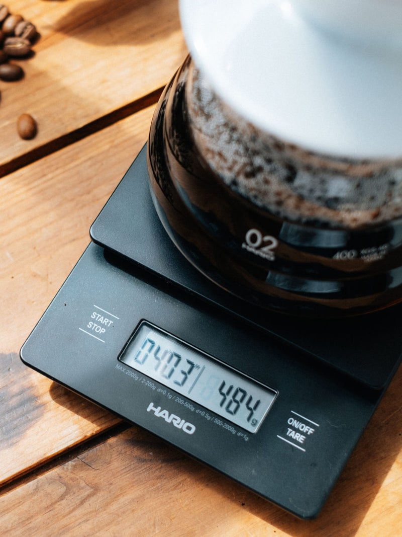 HARIO V60 Drip Scale – Eight Ounce Coffee